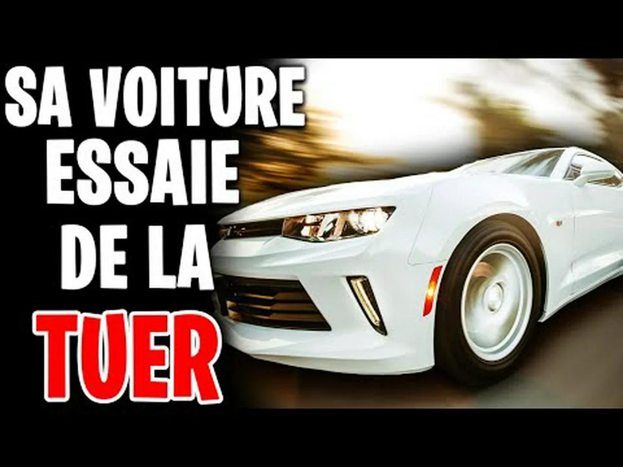 UNE FEMME SE FAIT ROULER TROIS FOIS DESSUS PAR SA PROPRE VOITURE.