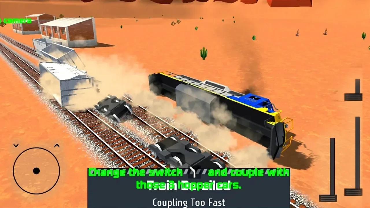 Train Loading Coal Derailed - Train Delivery Driving Simulator ...