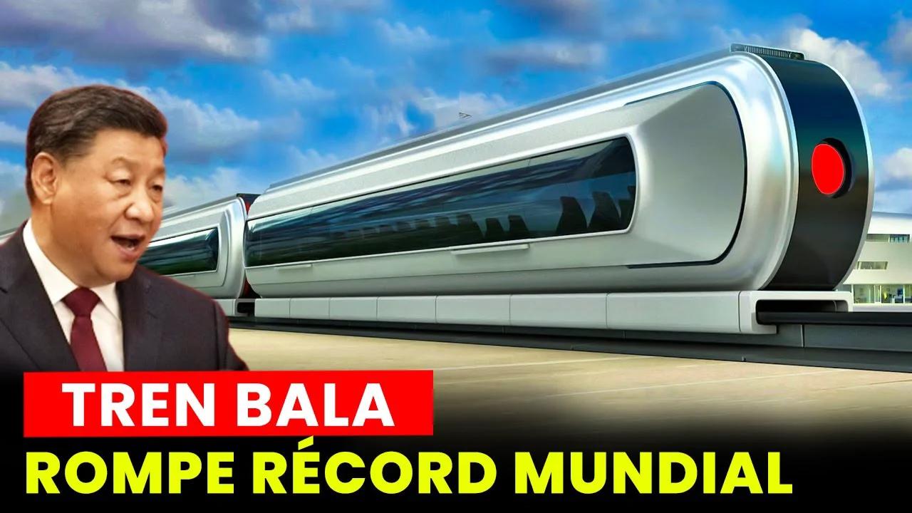 🚄 El Increíble Tren Volador de China a 4000 KM/H | ¡Revolucionaria ...