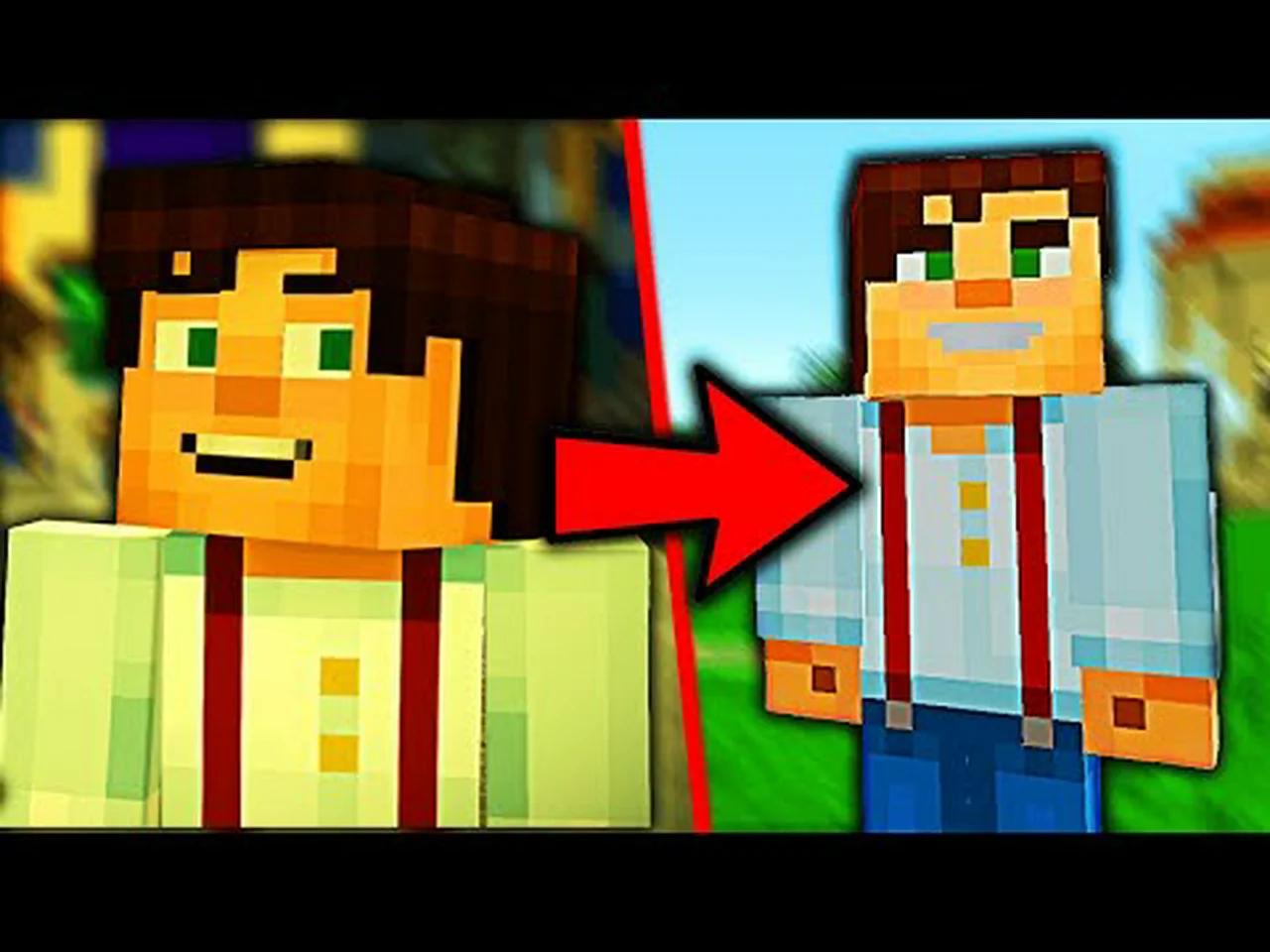Minecraft Story Mode IN NORMAL MINECRAFT