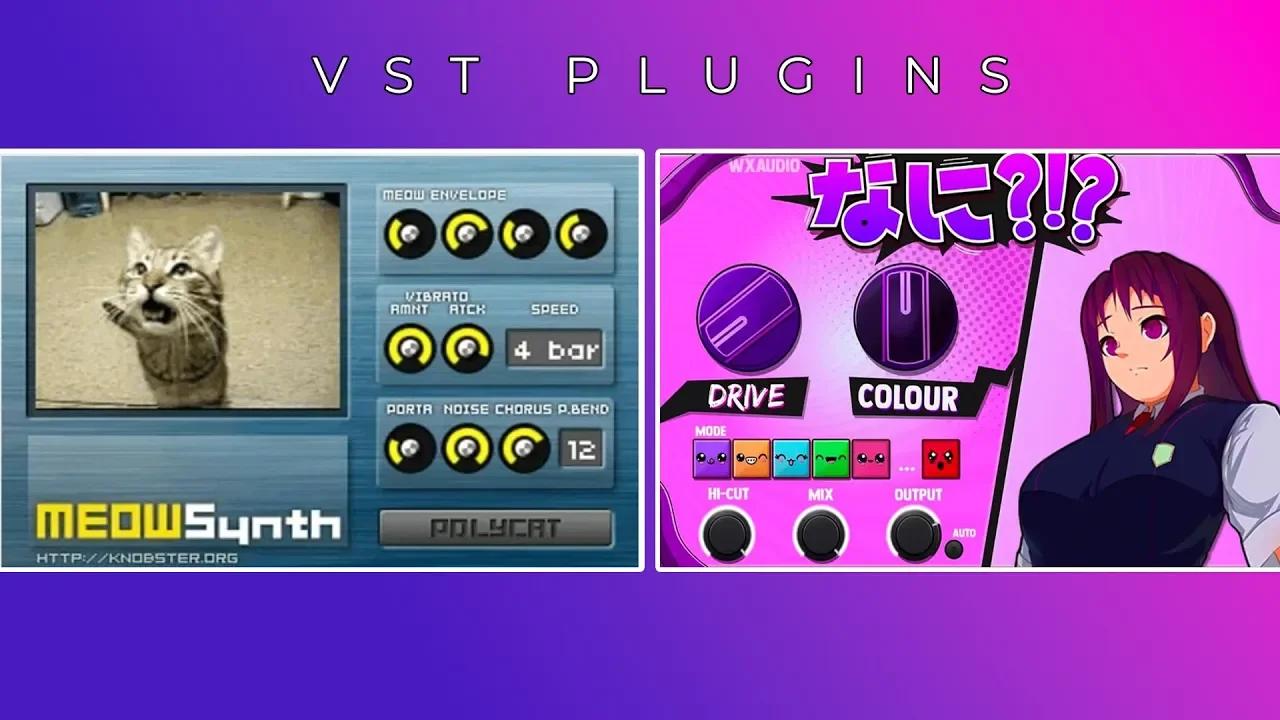 Using the weirdest and rare vst plugins to make a song