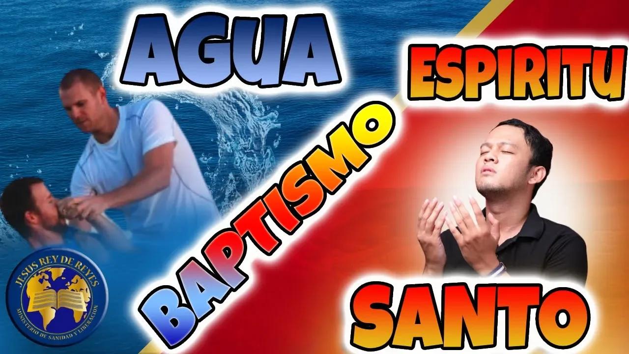Diferencias entre, el bautismo en agua, el bautismo del, Espiritu Santo, y la llenura del Espiritu