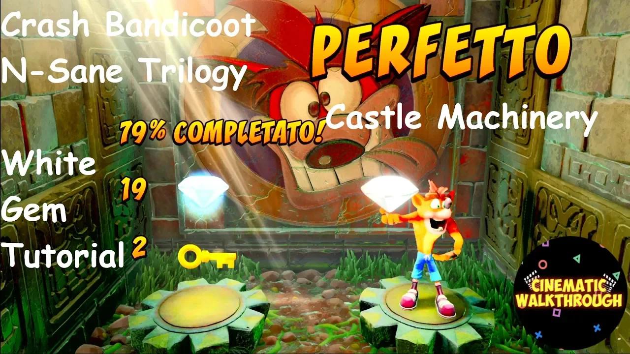 Crash Bandicoot Castle Machinery Gem PS4 ITA