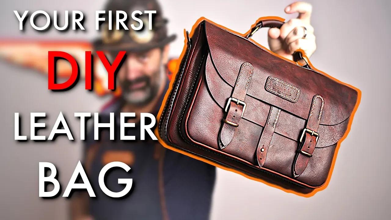 The Gentleman Explorer Leather Briefcase - Pattern Download and Video ...