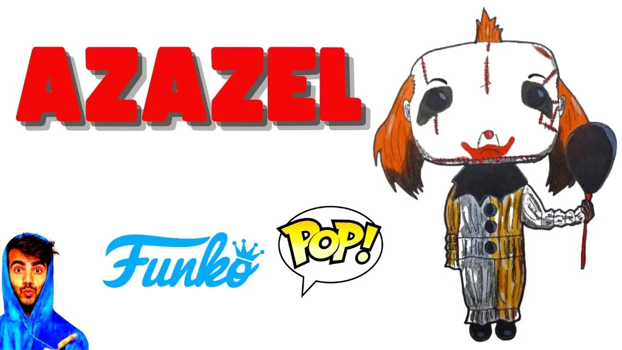 Como DIBUJAR a 🤡 AZAZEL FUNKO POP Payaso de la DEEP WEB (Fede Vigevani)