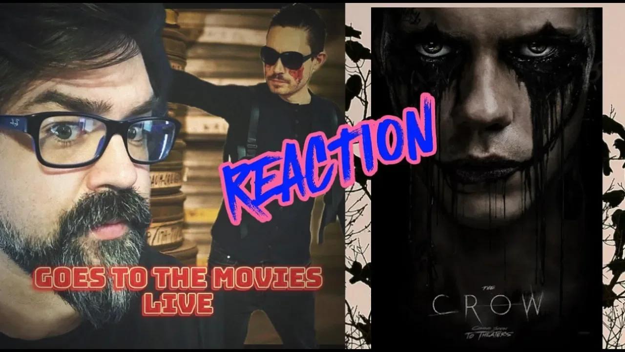 An Official REACTION to the OFFICIAL Trailer for THE CROW (2024)