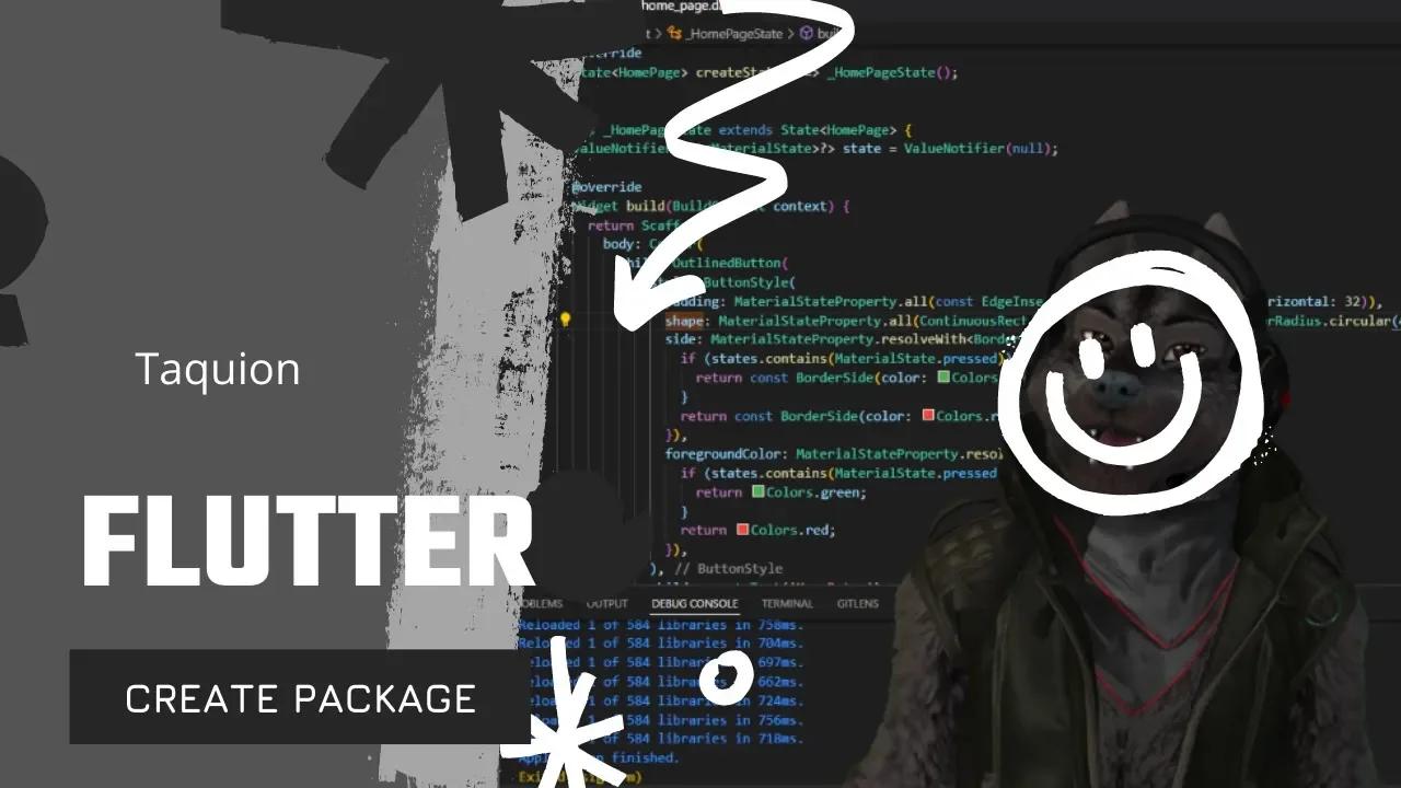 Como criar um Package no Flutter [Parte1] #flutter #packages