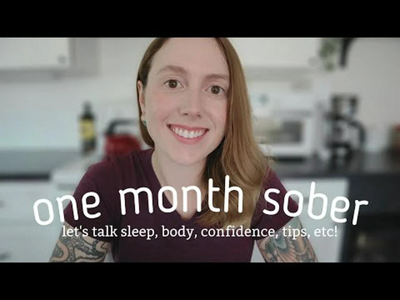 ONE MONTH SOBER FROM ALCOHOL 🥂🚫 let's chat mental health, body, sleep ...