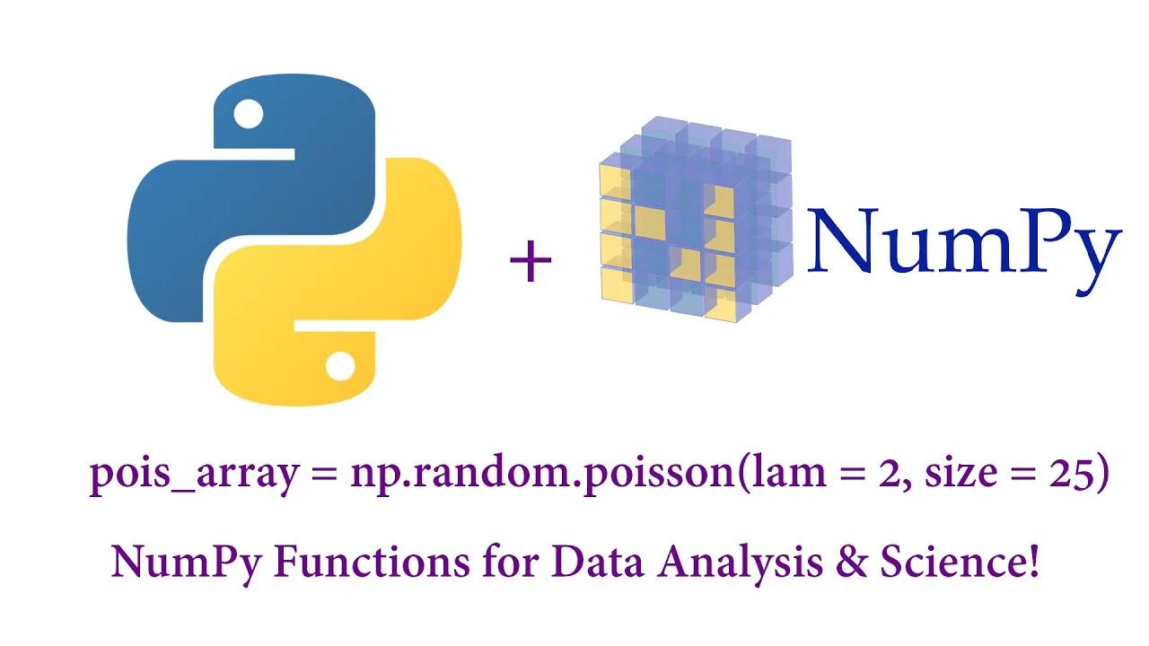 Python - NumPy Functions for Data Analysis & Science! Python - NumPy Functions for Data Analysis & Science!