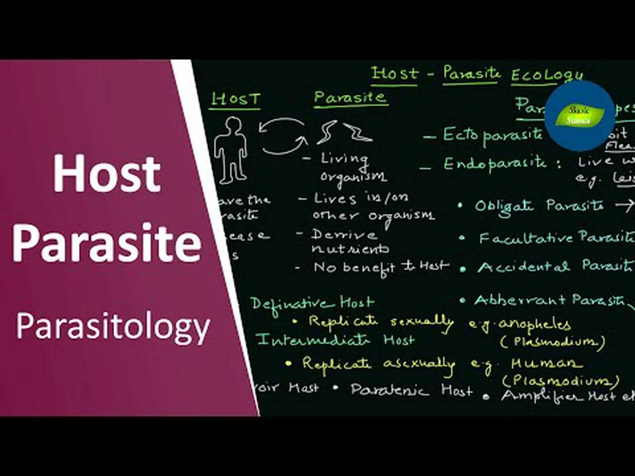 Host-Parasite Ecology | Host | Parasite | Parasite examples ...