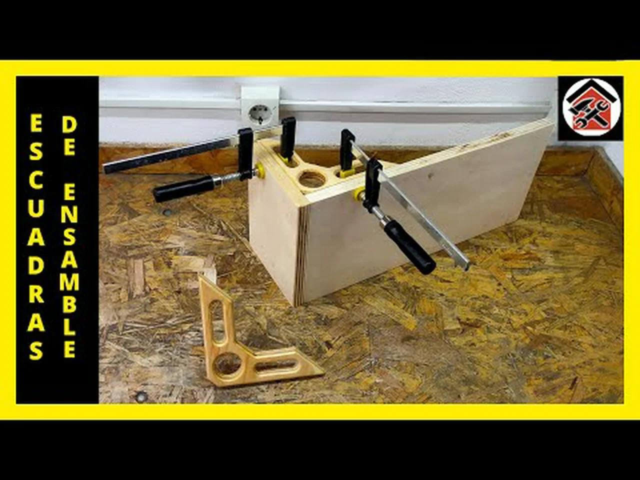📐ESCUADRAS PARA ENSAMBLAR MADERA📐 | UNIONES A 90º PERFECTAS