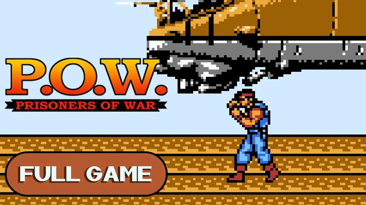 P.O.W.: Prisoners of War NES FULL GAME Longplay Gameplay Walkthrough ...