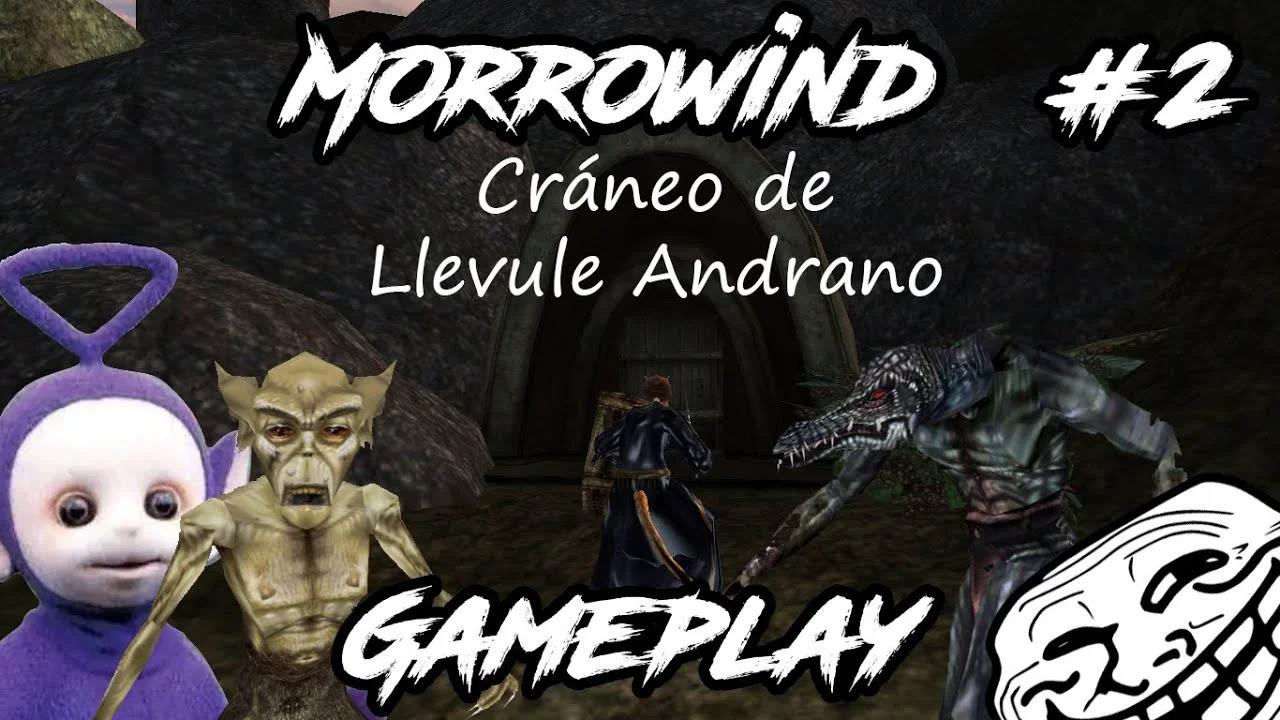 Jugando The Elder Scrolls III: MORROWIND "Tumba Ancestral Andrano ...