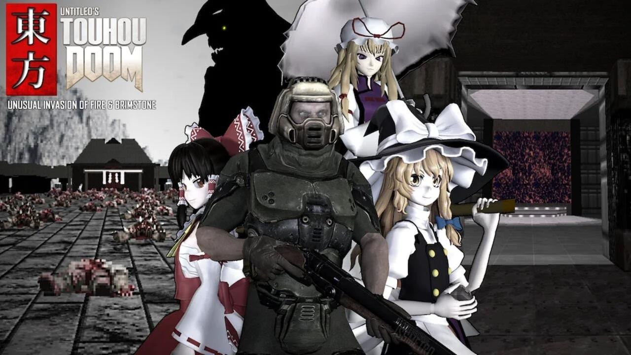 Touhou Doom Mod Weapons Showcase for Doom