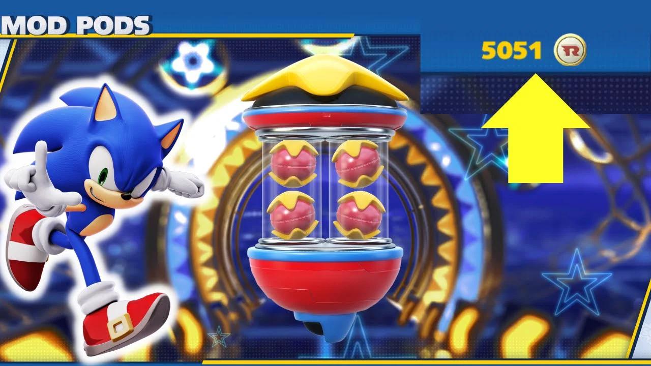 Team Sonic Racing - Sonic the Hedgehog MOD PODS