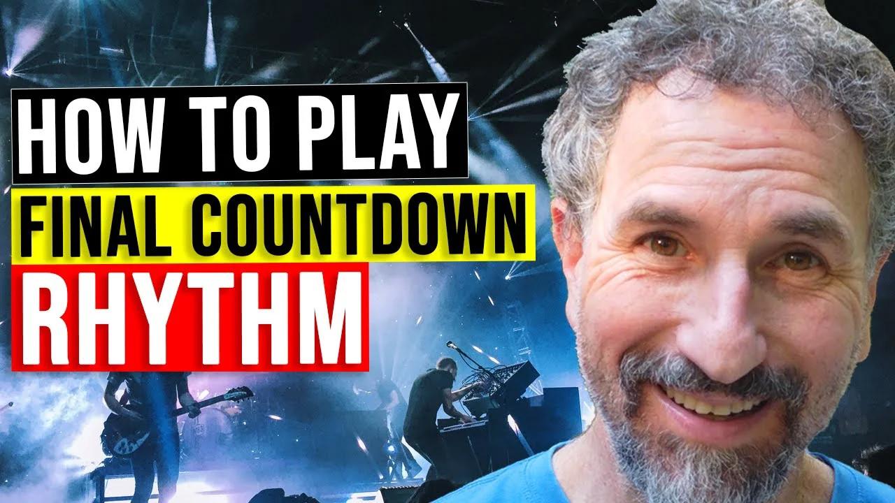 How to Play the Final Countdown on Guitar | Rhythm Guitar