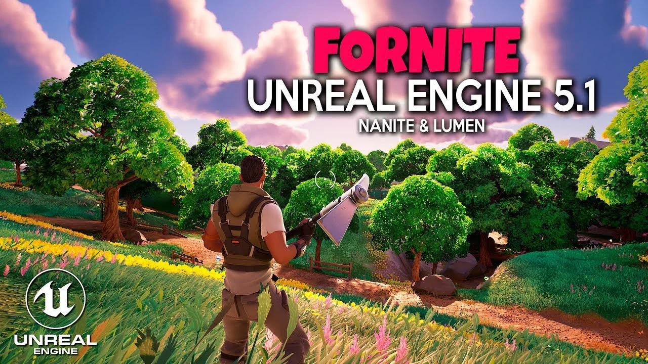 Fortnite Unreal Engine 5 Gameplay is INCREDIBLE! - 4K 60 Lumen - Nanite - Ray Tracing Demo