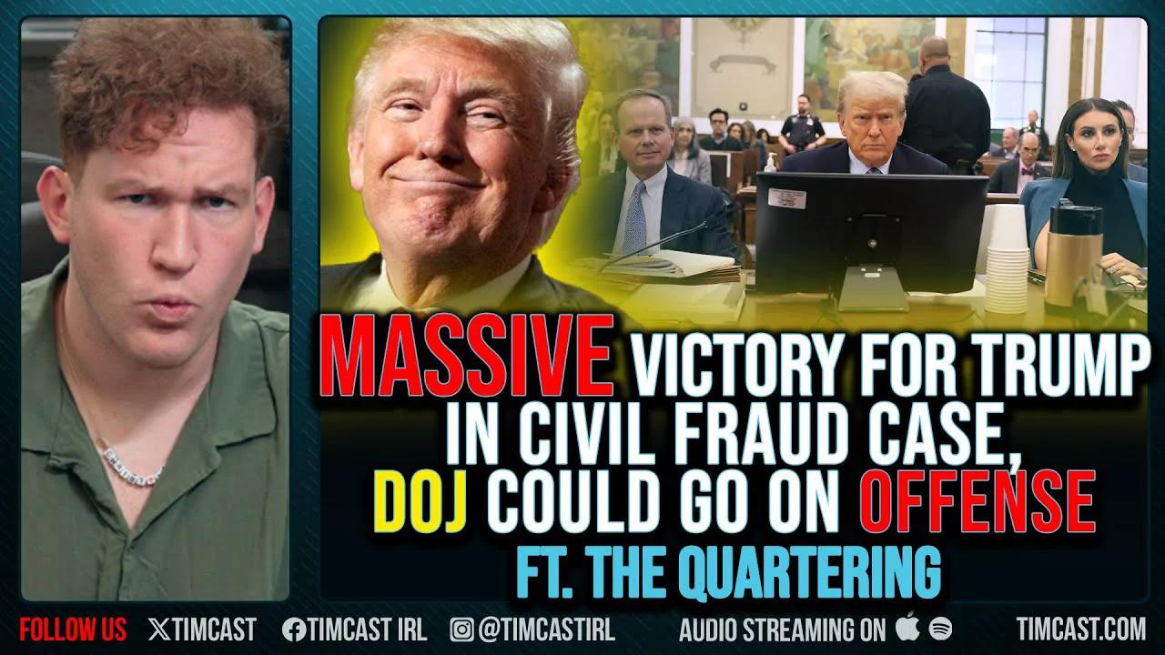 MASSIVE Victory For Trump In Civil Fraud Case, DOJ Could Go On OFFENSE ...