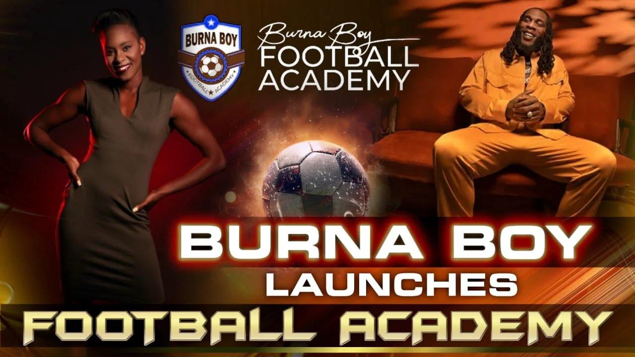 Burna Boy Launches Football Academy In Nigeria To Cultivate Future Stars