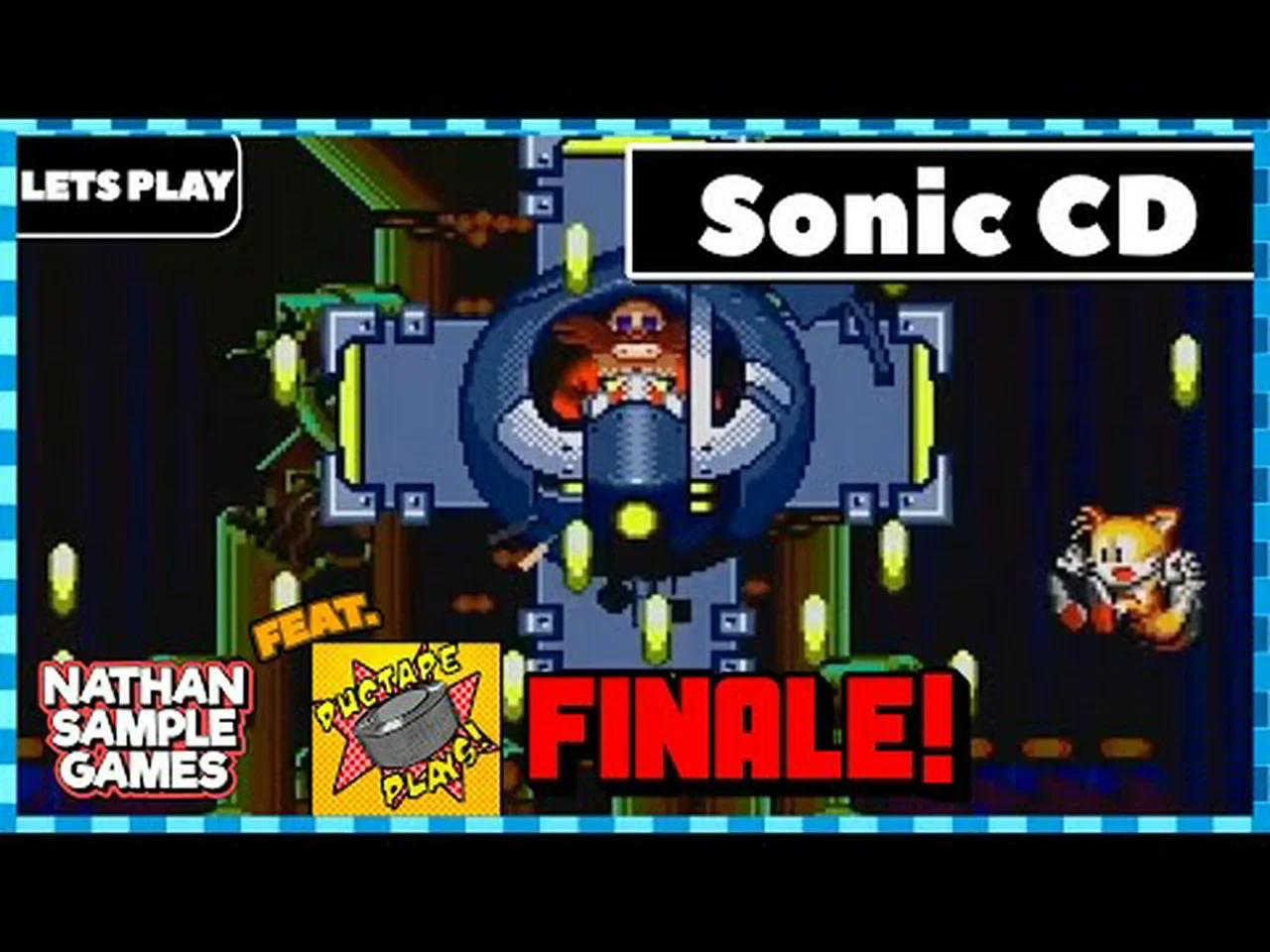 Sonic CD (XBLA) #6 - FEAT. Ductape Plays! - FINALE! │Nathan Sample Games