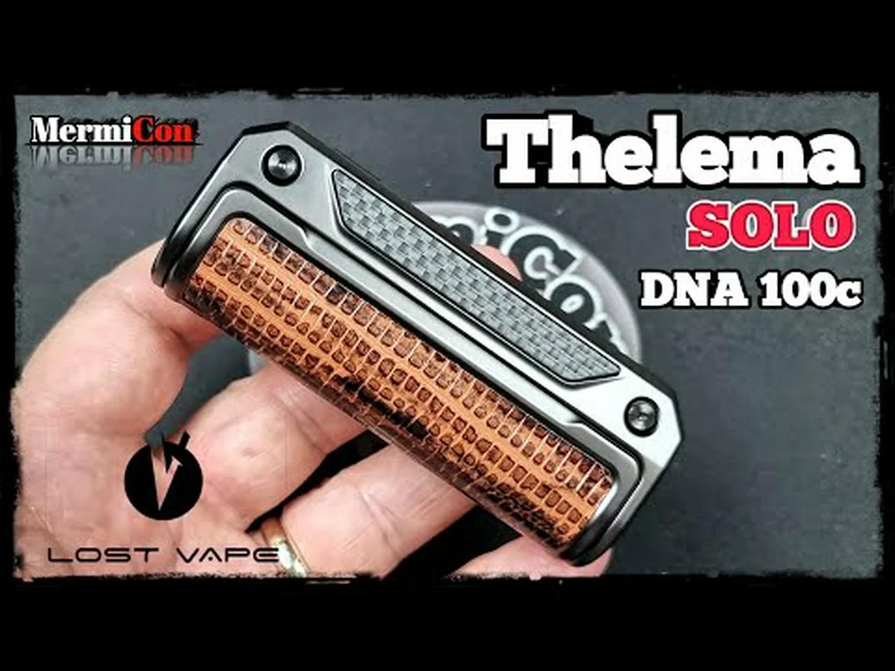 Thelema SOLO DNA100c by LostVape "Ελληνική Παρουσίαση" “Greek review“