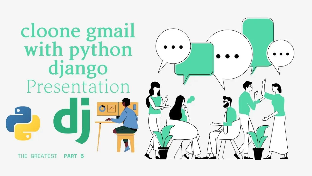 Gmail Clone using Django and Bootstrap | CS50 Mail introduction