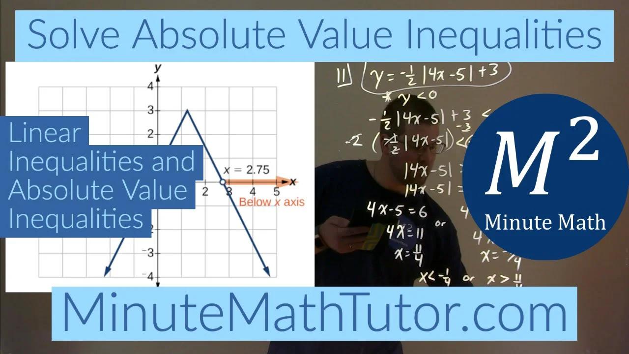 Solve Absolute Value Inequalities | College Algebra