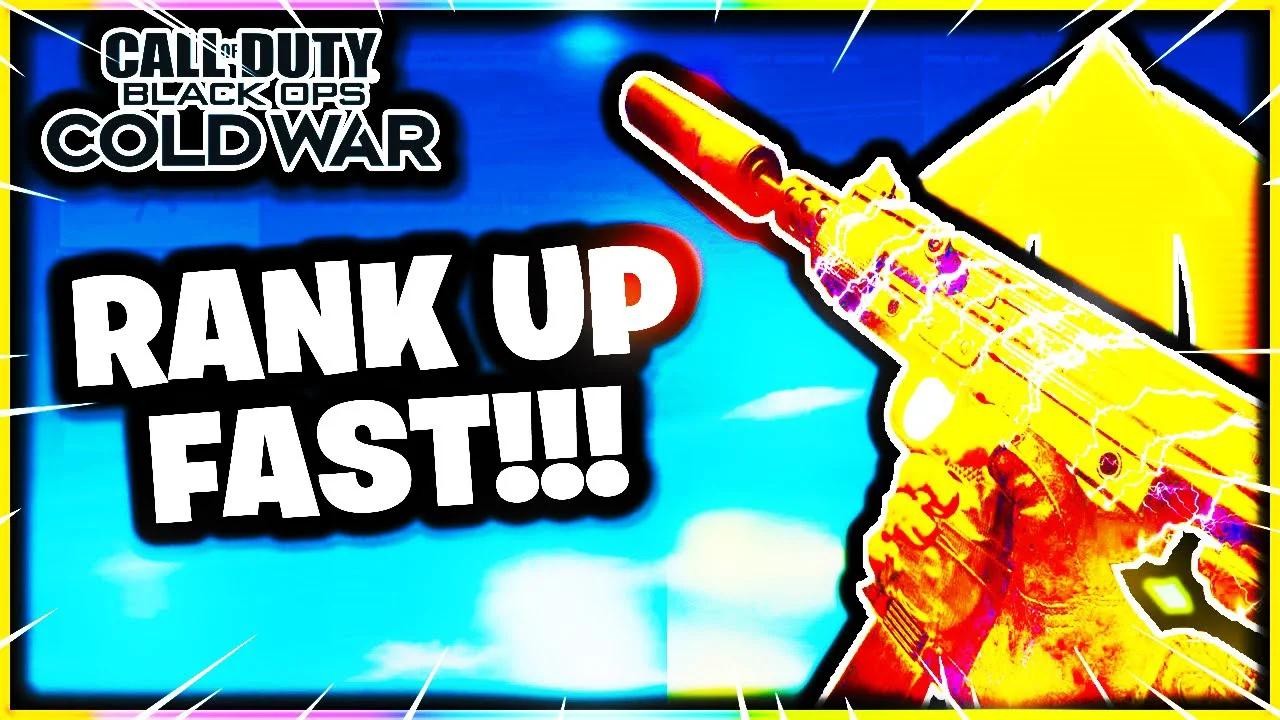 HOW TO RANK UP FAST in BLACK OPS COLD WAR! 🔥 - PRESTIGE LEVEL 1 to ...