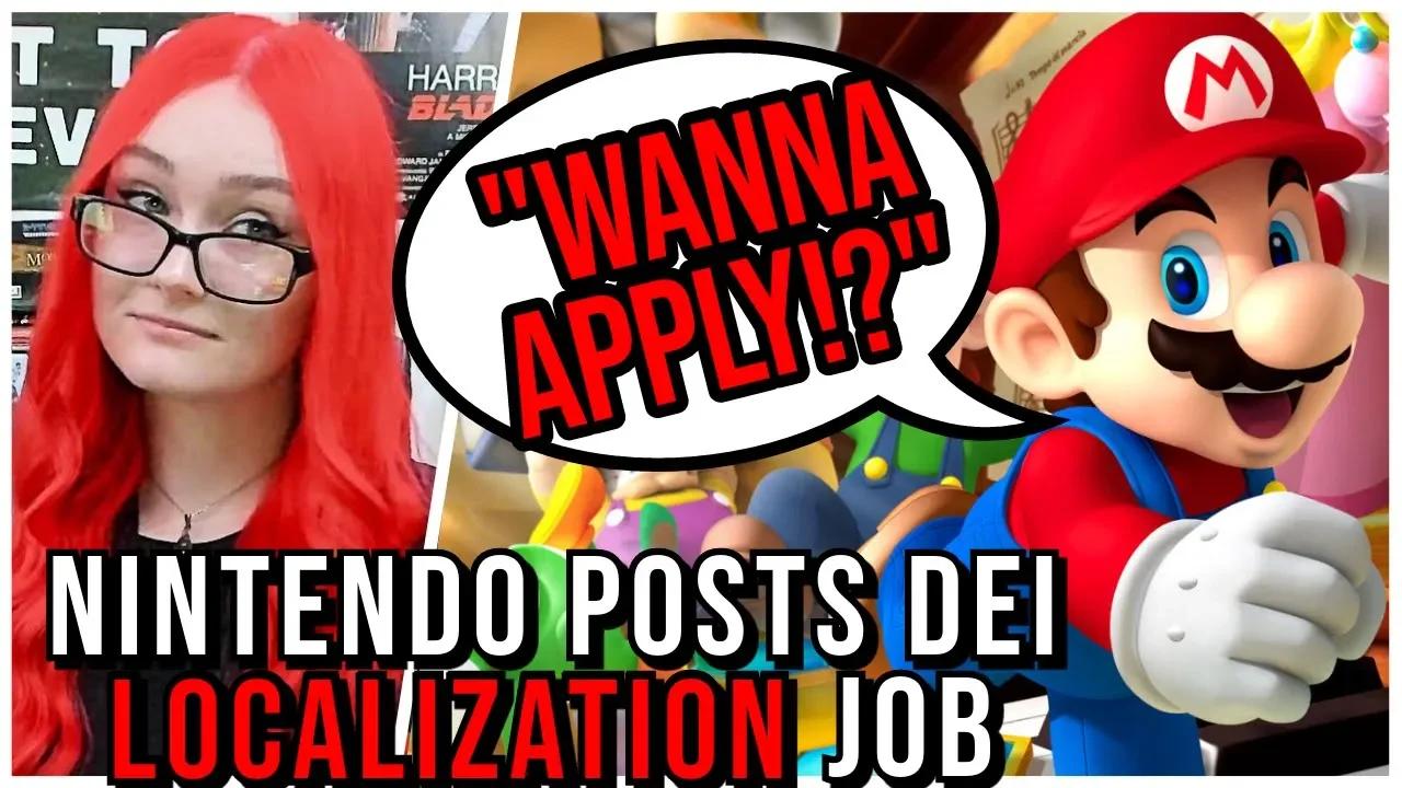 Nintendo Of America Posts DEI Localization Job REQUIRES "Awareness Of ...