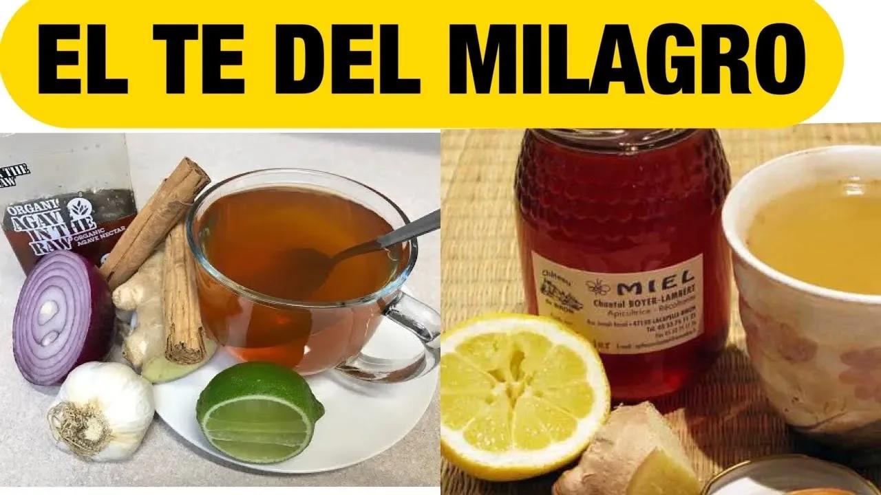 A Este TE le llaman EL TÉ DEL MILAGRO! Solo Mezcla Ajo, Cebolla, Limon ...