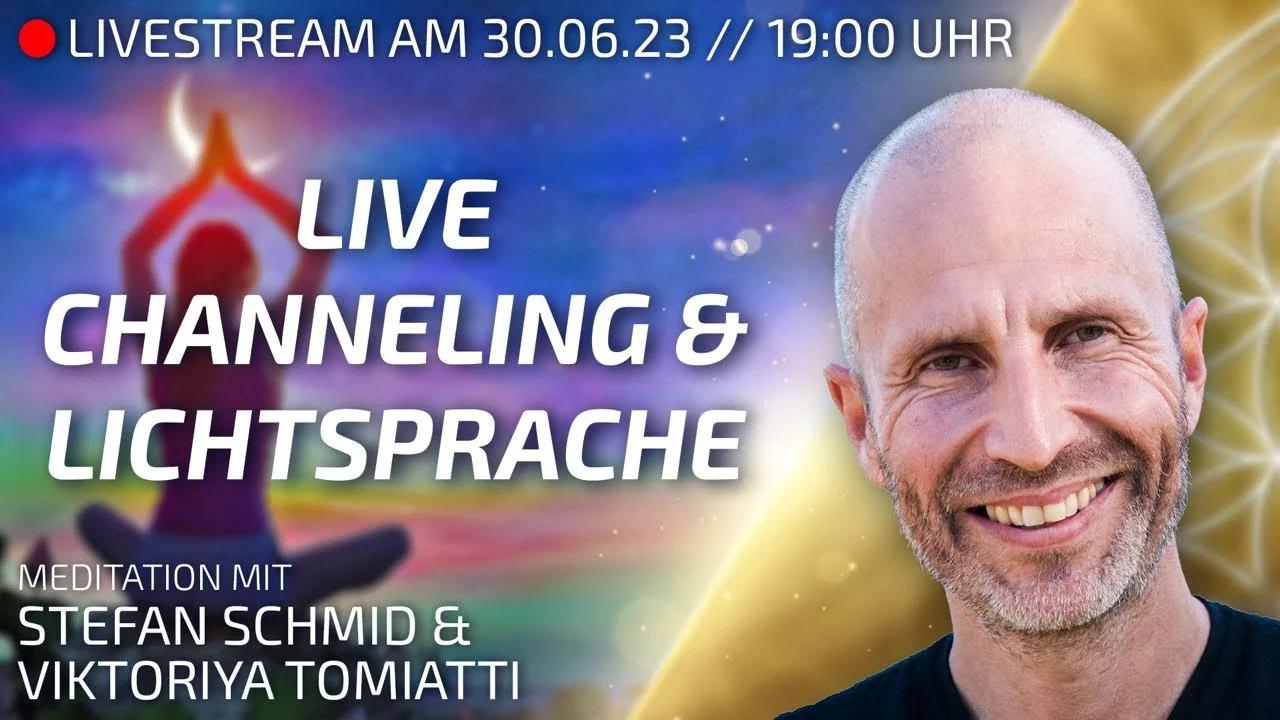 🔴LIVE-Meditation mit Stefan Schmid & Viktoriya Tomiatti - 30.06.23 um 19:00 Uhr
