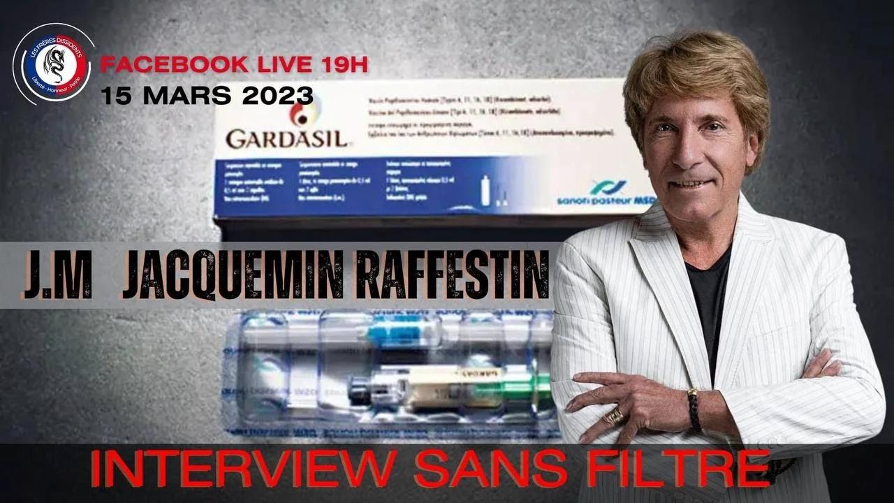 Interview exclusive en direct avec Jean-Michel Jacquemin-Raffestin