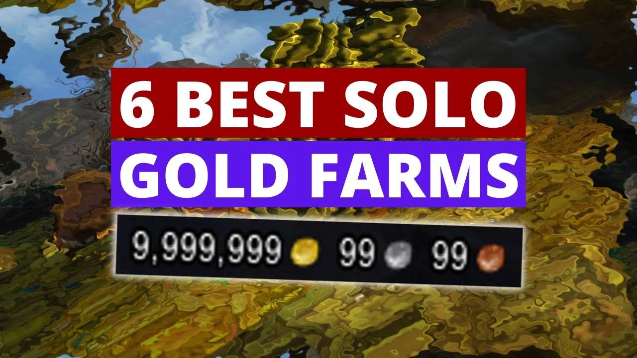 6 best solo gold farms | Shadowlands Gold Farming