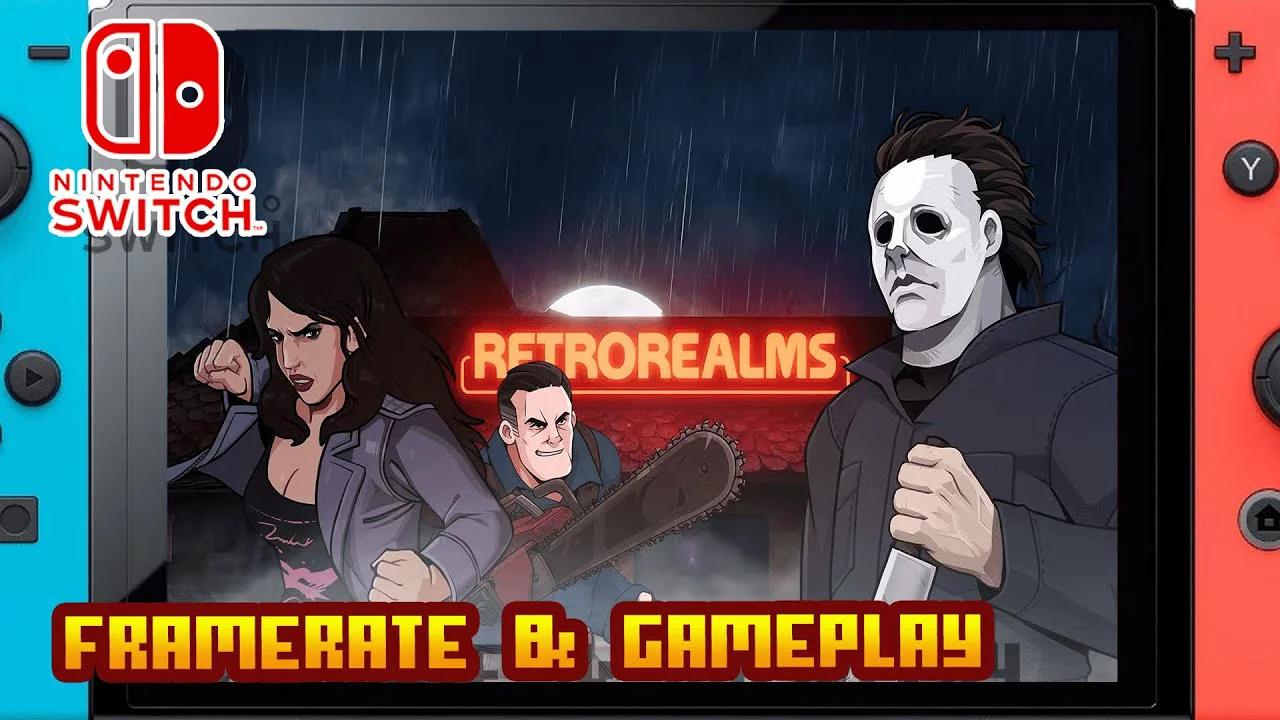 RetroRealms Arcade - (Nintendo Switch) - Framerate & Gameplay