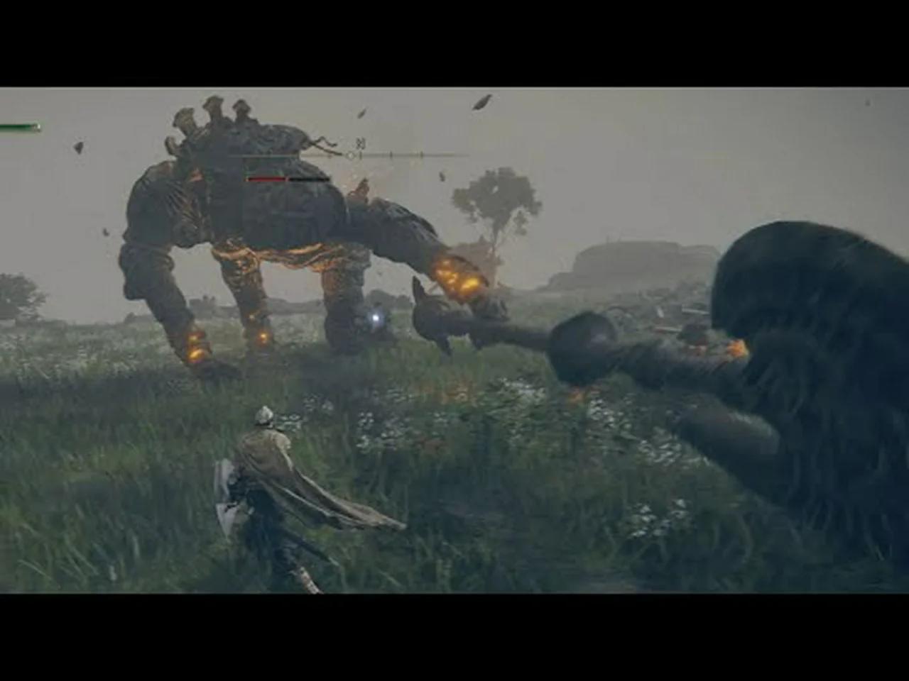 ELDEN RING: DIVINE BRIDGE GOLEM- Large lethargic Golem that slowly ...
