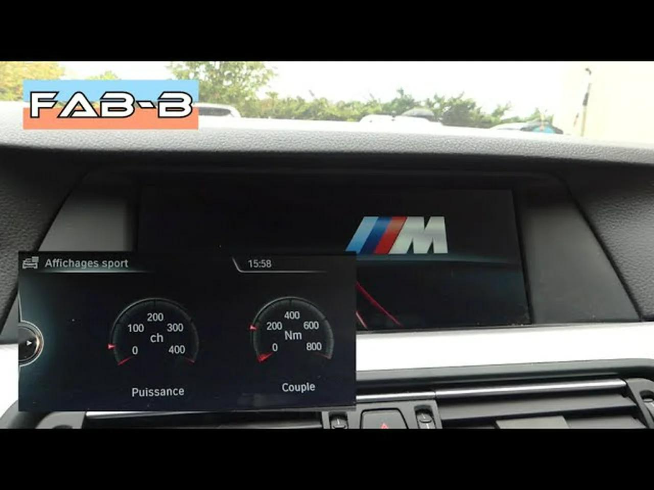Fonction personnalisation de CARLY OBD sur BMW F10 (M550d)