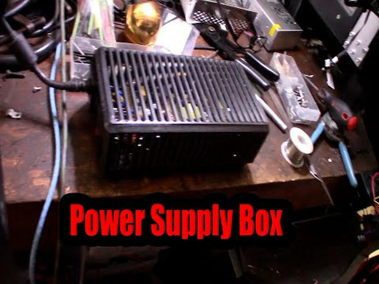 3D printer power supply box for electronics, ham radio, test bench 3D ...