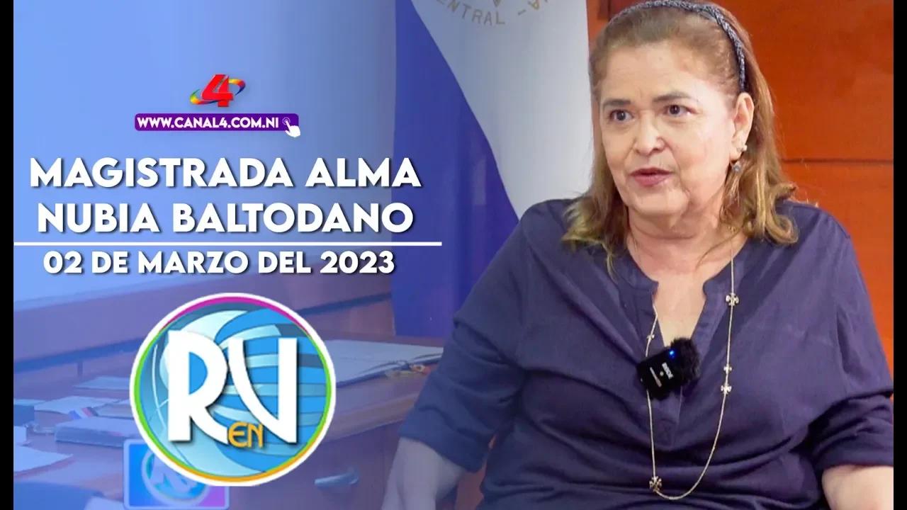 Magistrada Alma Nubia Baltodano en la Revista En Vivo con Alberto Mora ...