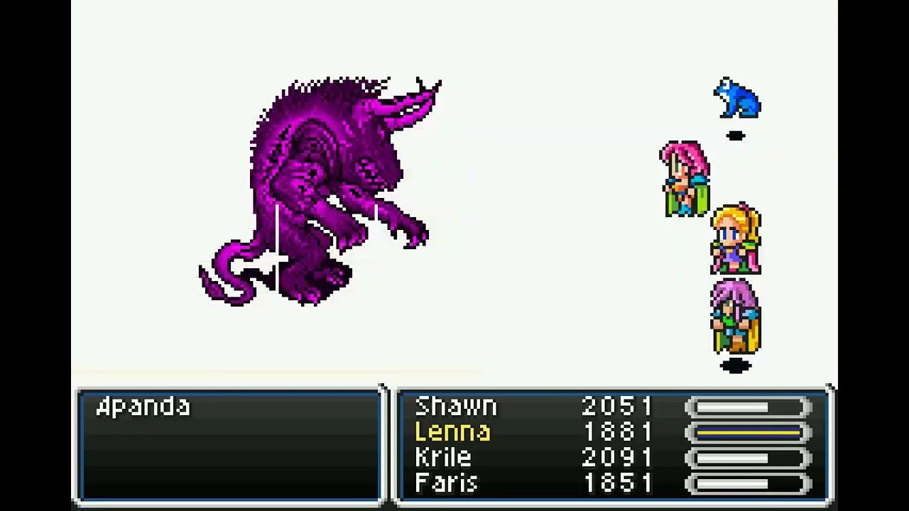 Final Fantasy V Advance - Interdimensional Rift - Apanda