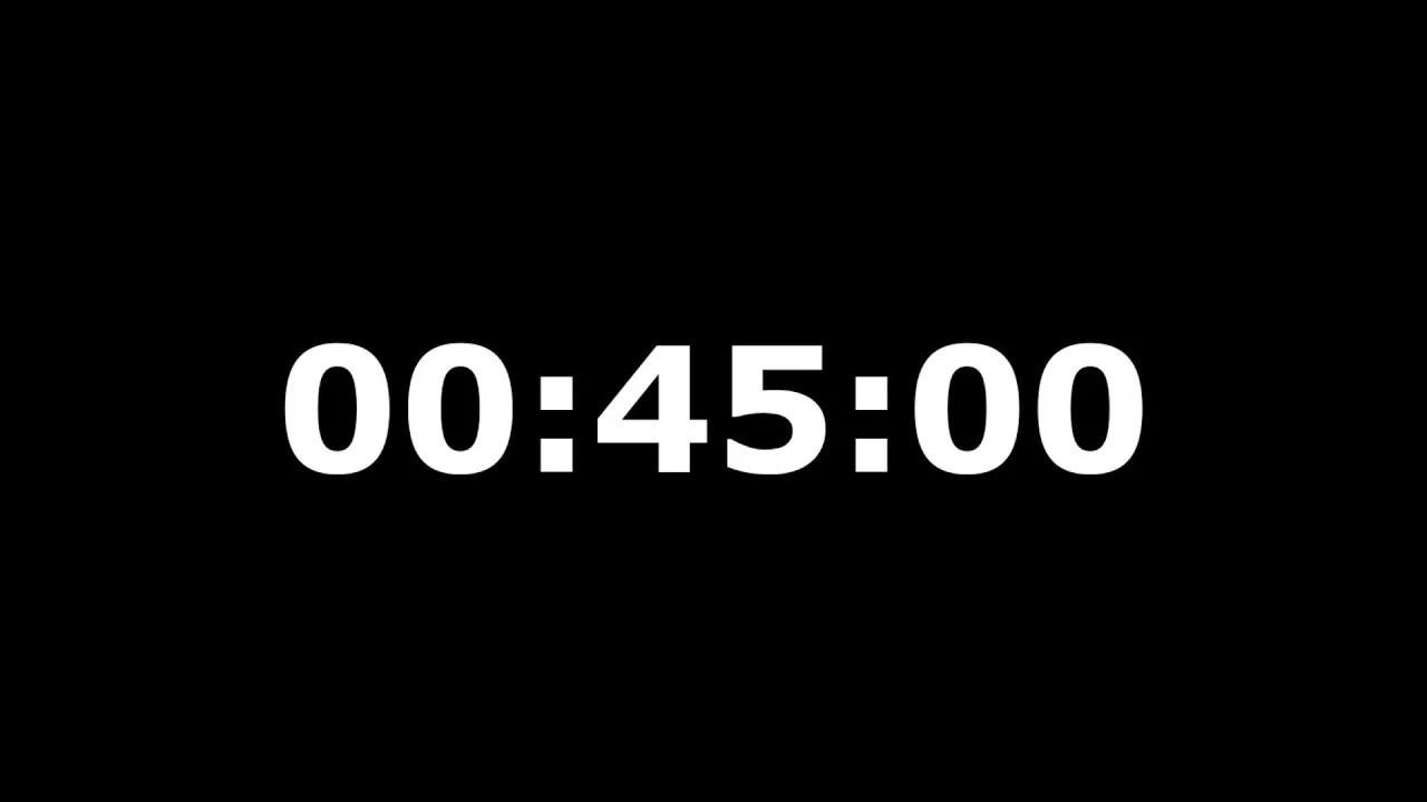 45 minutes count up | #timer Count up 45 minute