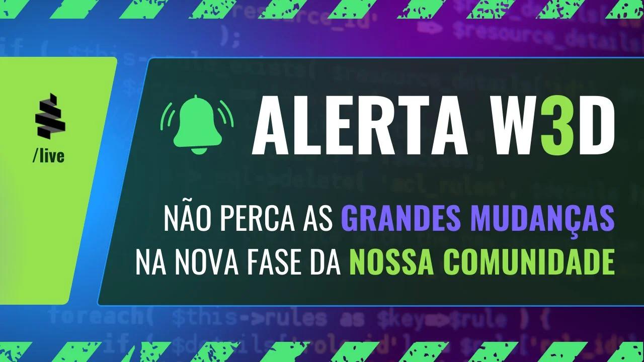 Nova fase da Comunidade WEB3DEV