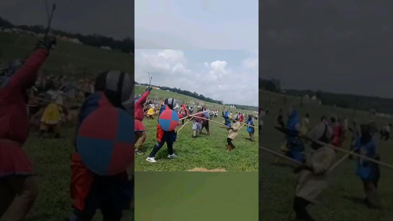 Pennsic 51 Rapier / Spear Battle