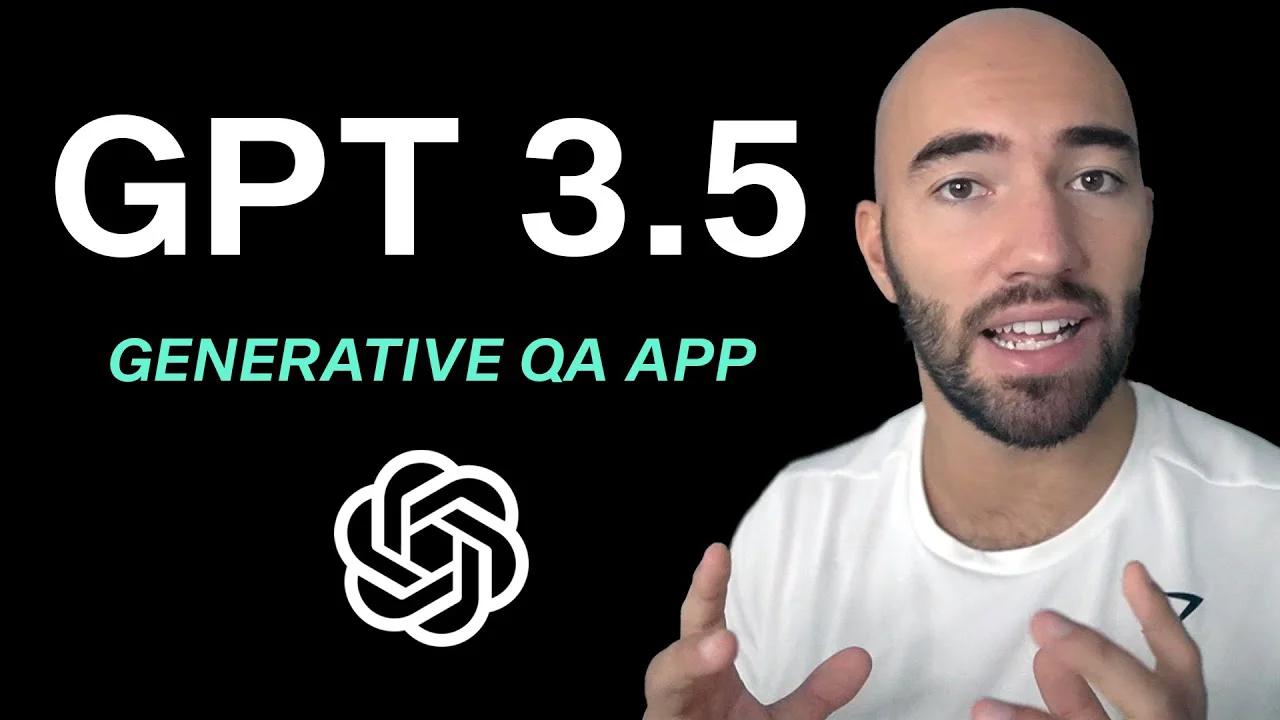Generative Question-Answering with OpenAI's GPT-3.5 and Davinci