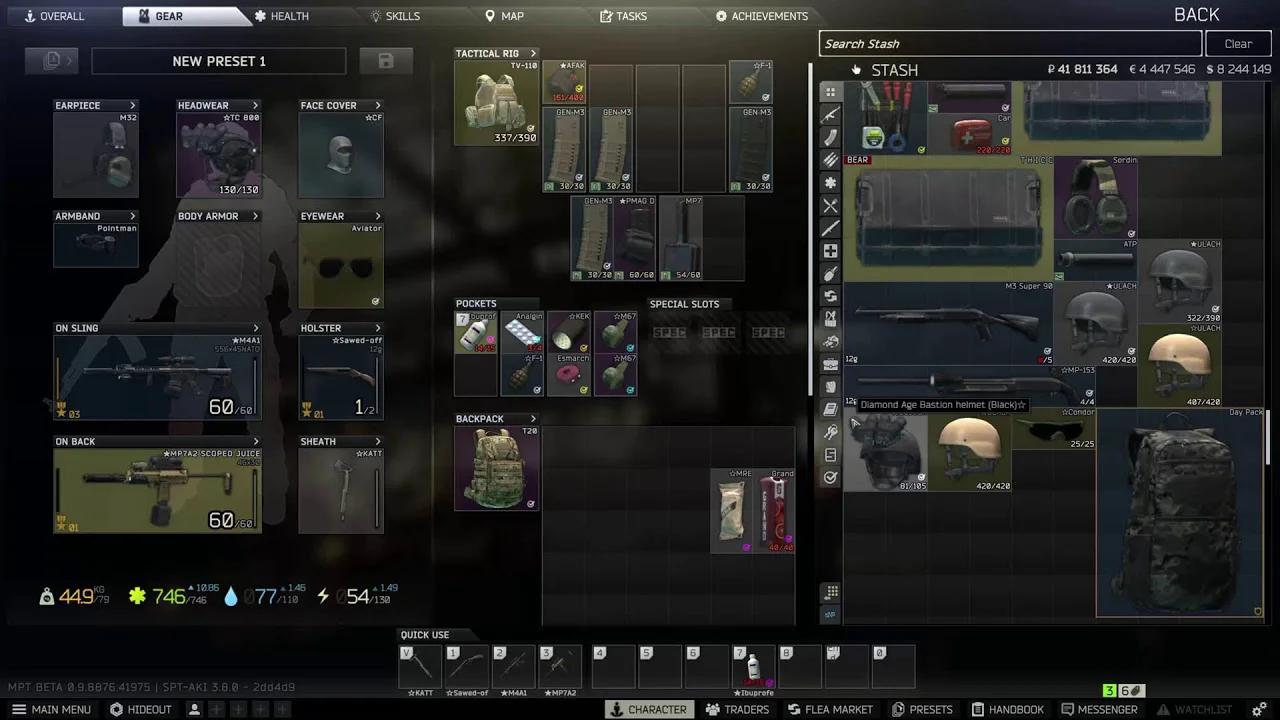 Tarkov SPT MODDED