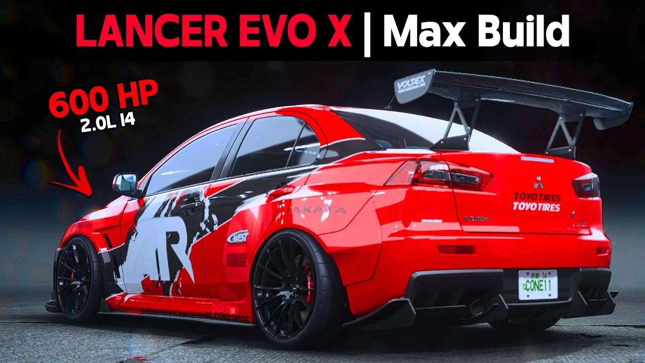 Need for Speed Unbound Gameplay - MITSUBISHI LANCER EVO X Customization ...