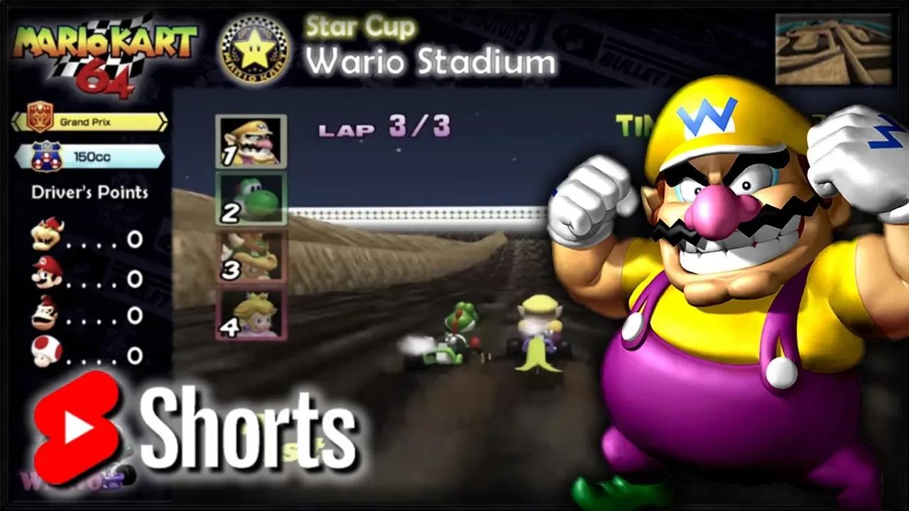 Mario Kart HD [N64] - Wario Vs. Wario Stadium [SHORTS]