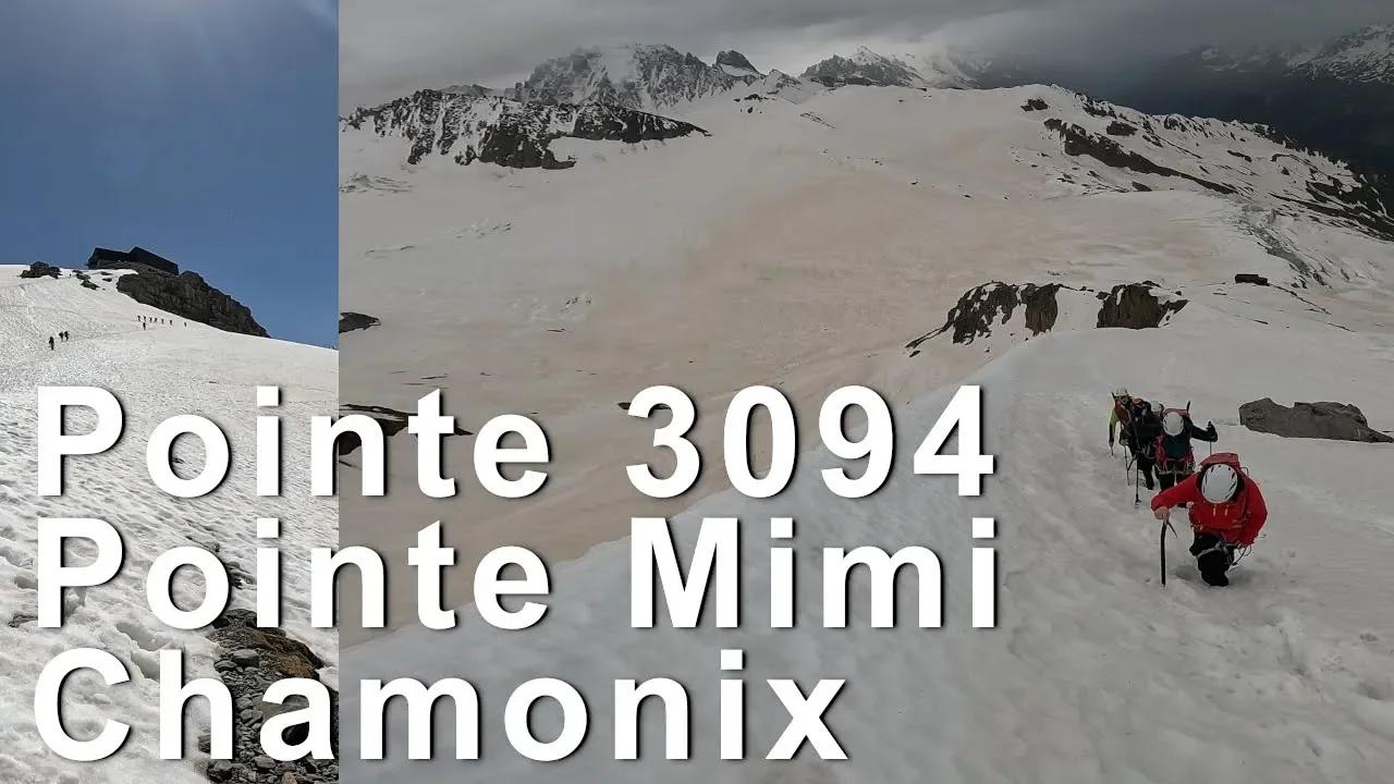 Pointe 3094 ou Pointe Mimi Refuge Albert 1er Chamonix-Mont-Blanc ...