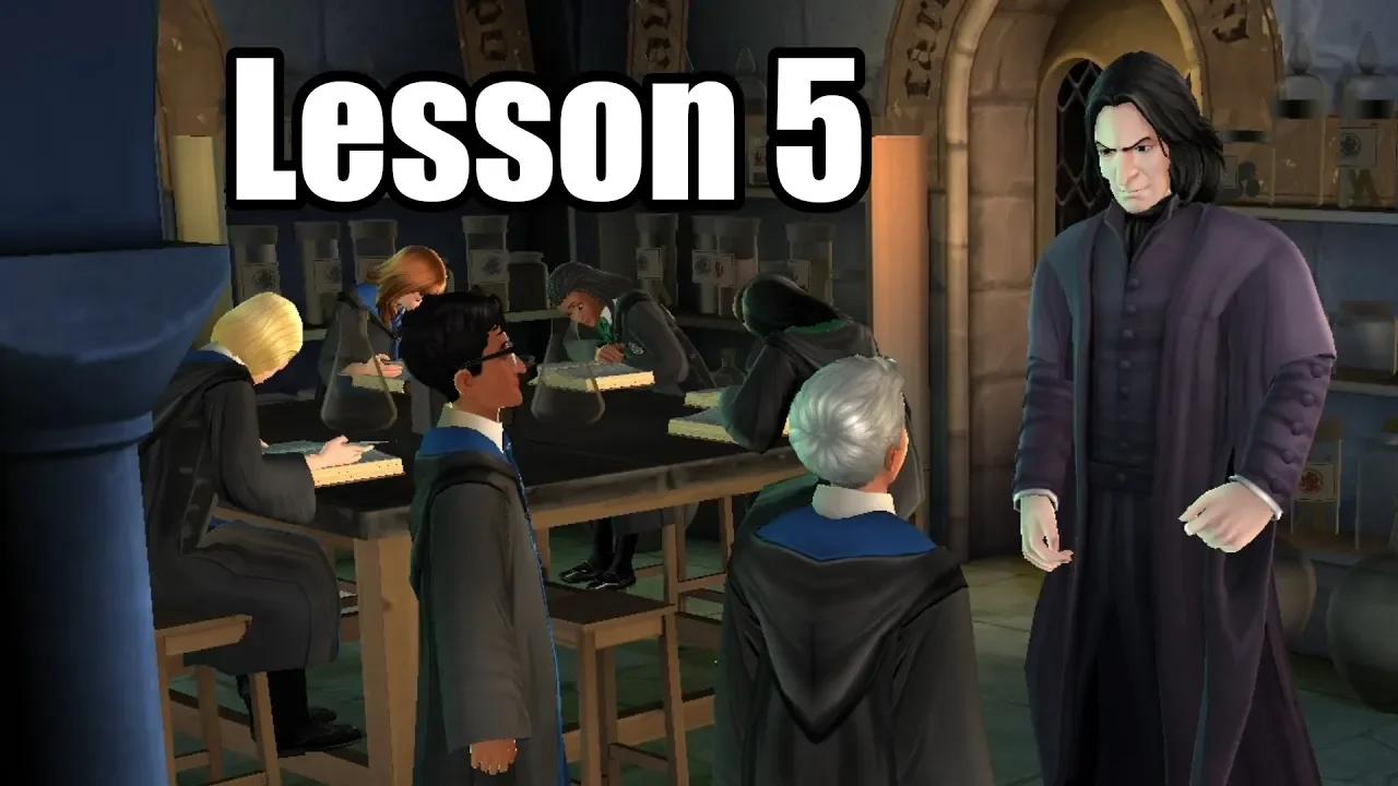 Harry Potter Hogwarts Mystery Lesson 5 (Potions Class 2)