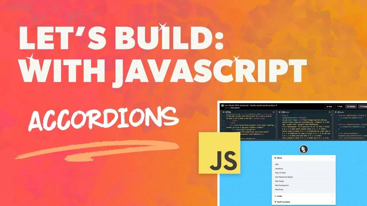How to Create an Accordion with Vanilla JavaScript