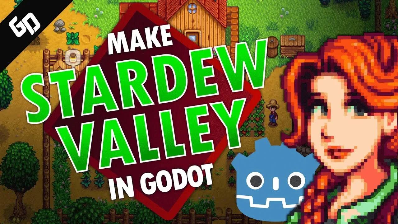 Stardew Valley like game in GODOT Tutorial Episode 1 Character movement Stardew Valley like game in GODOT Tutorial Episode 1 Character movement